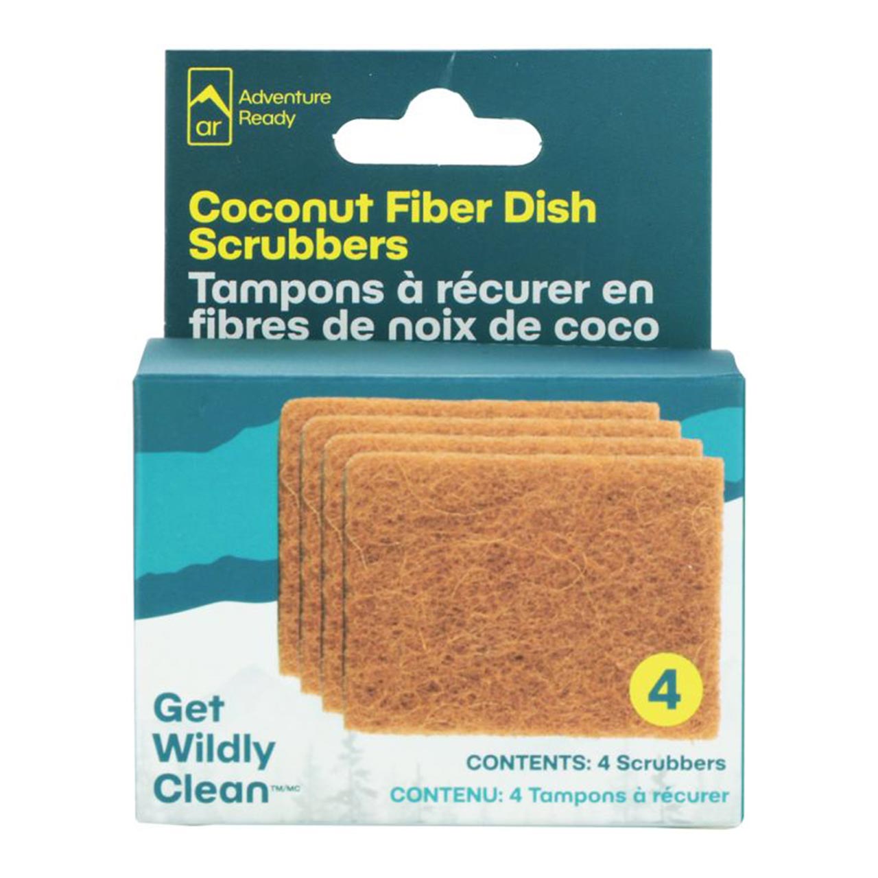 Adventure Ready Coconut Scrubber 4 Pack – Climb On Equipment