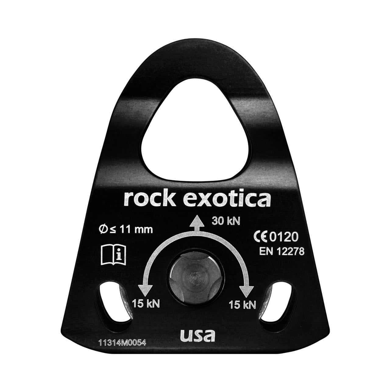 Rock Exotica Mini Machined Pulley 1.1" Single Sheave – Climb On Equipment