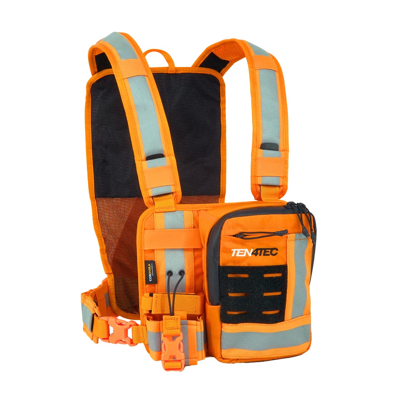Ten4Tec Hi-Viz Radio Chest Harness – Climb On Equipment