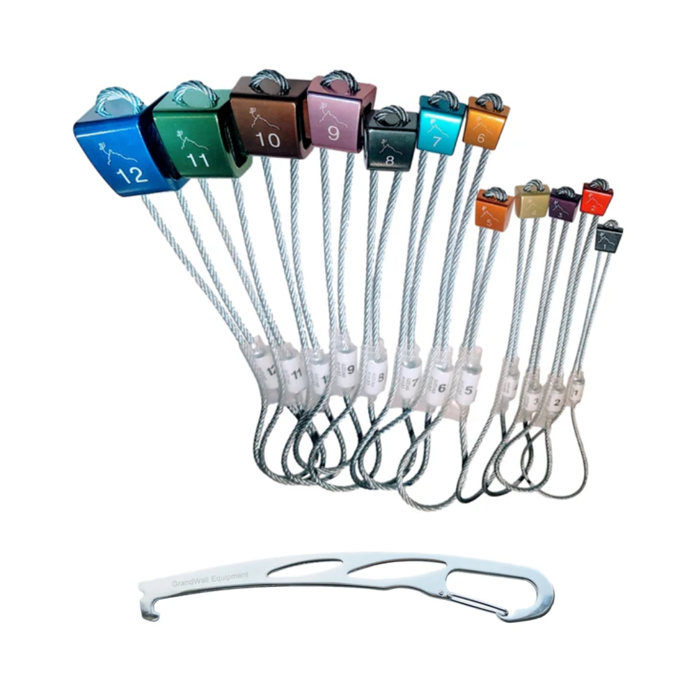 Grandwall Equipment Wedgemount Nut Set with Nut Tool – Climb On Equipment