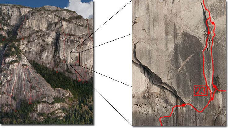 50 Classic Squamish Climbs Poster – Climb On Equipment